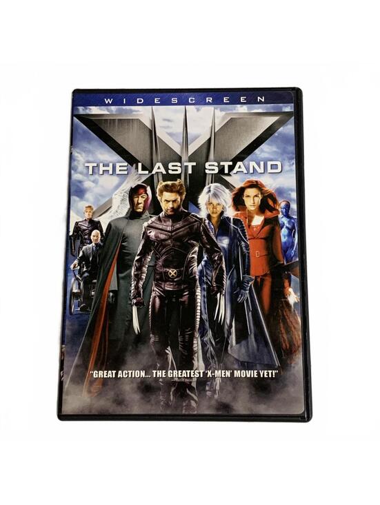 Media | Xmen The Last Stand Dvd 206 Widescreen Pg13 Action Scifi Marvel ...